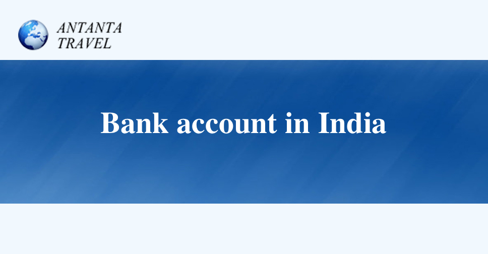 Bank account in India
